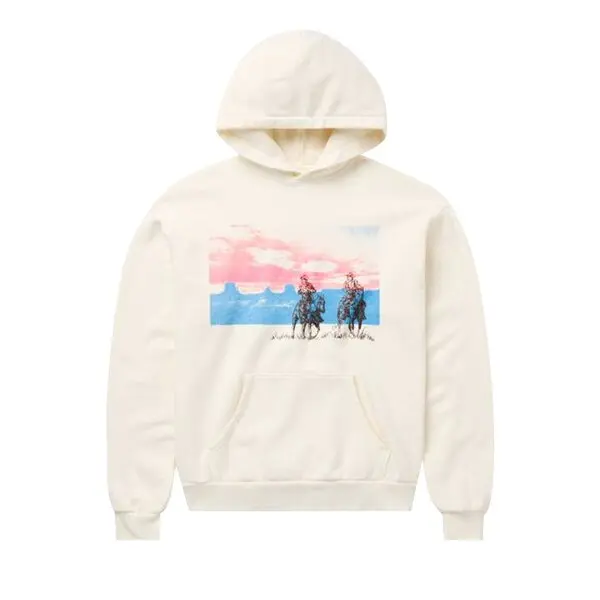 ONE OF THESE DAYS Drifting A Blue Pullover Hoodie 'bone