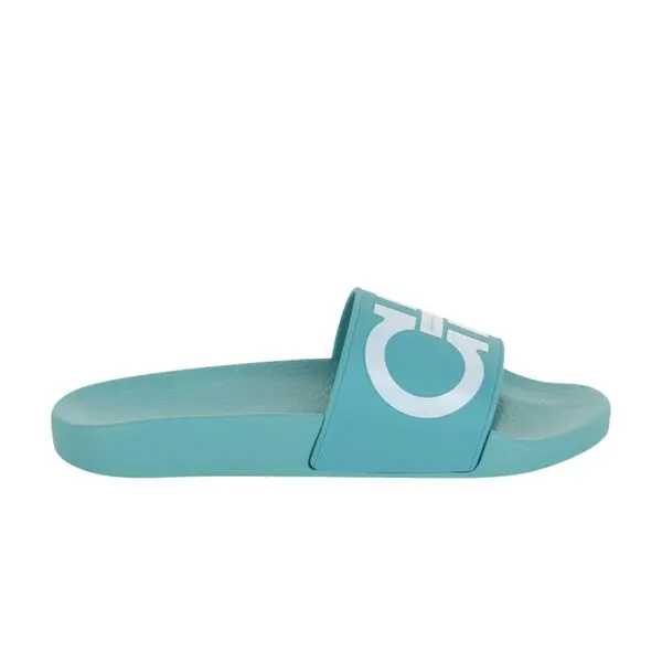 FERRAGAMO Wmns Groovy Dual Gancini Slide