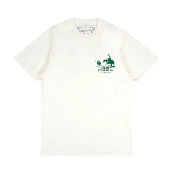 ONE OF THESE DAYS Round Up T-shirt 'bone - Cream