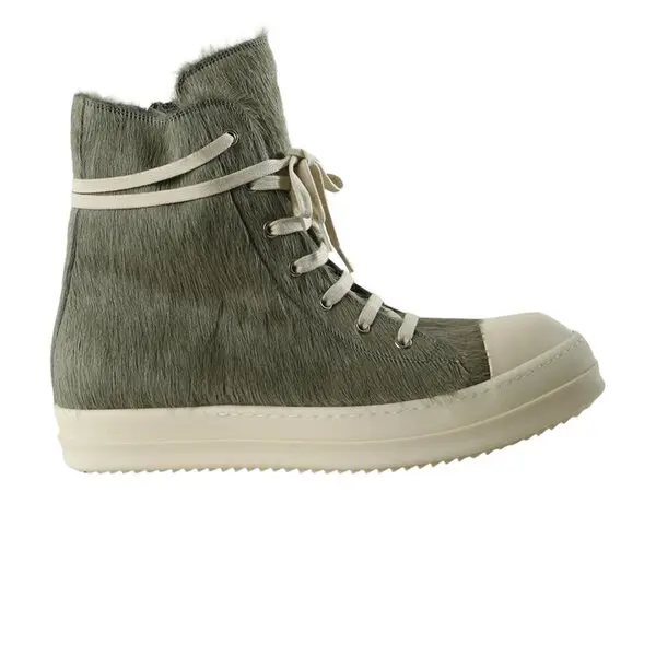 Rick Owens High Top Sneaker 'dark Pearl Milk