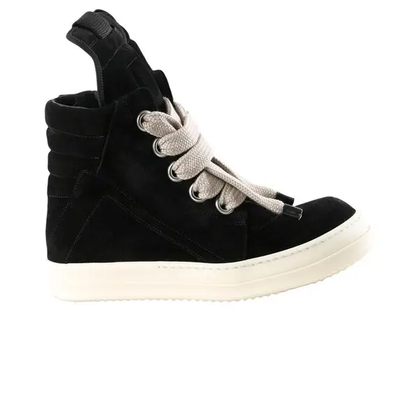 Rick Owens Jumbolace Geobasket Milk