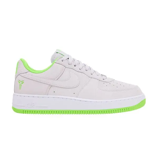 Nike Kobe X Air Force 1 Low 'electric Green' Sneakers - Grey