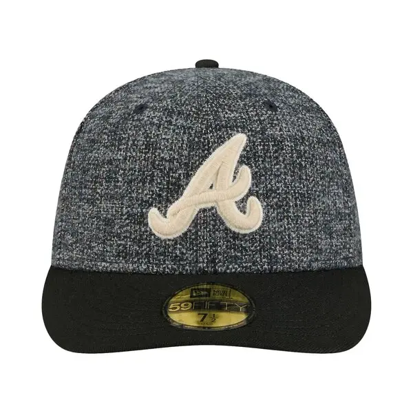 New Era Atlanta Braves Tweedy Cotton Cap