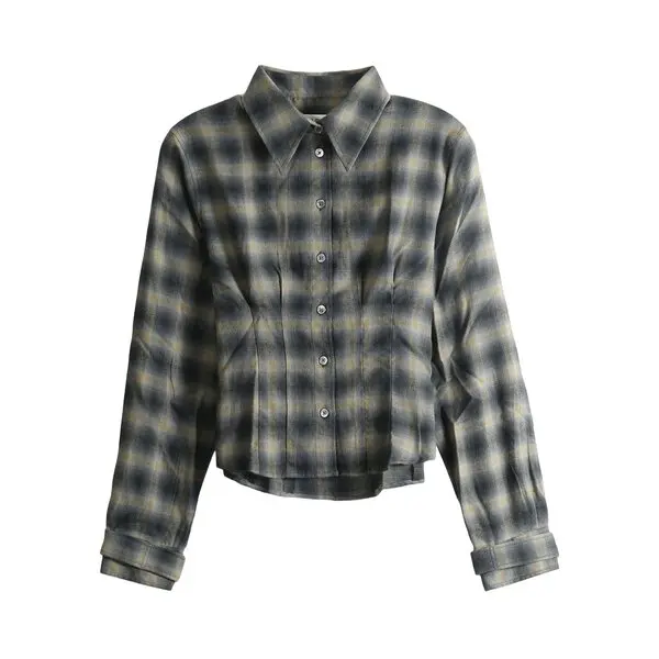 Our Legacy Envelope Long-sleeve Shirt 'yukon Check Woolton