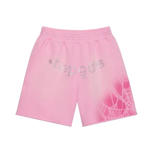 SP5DER Og Web V2 Spray Sweatshort
