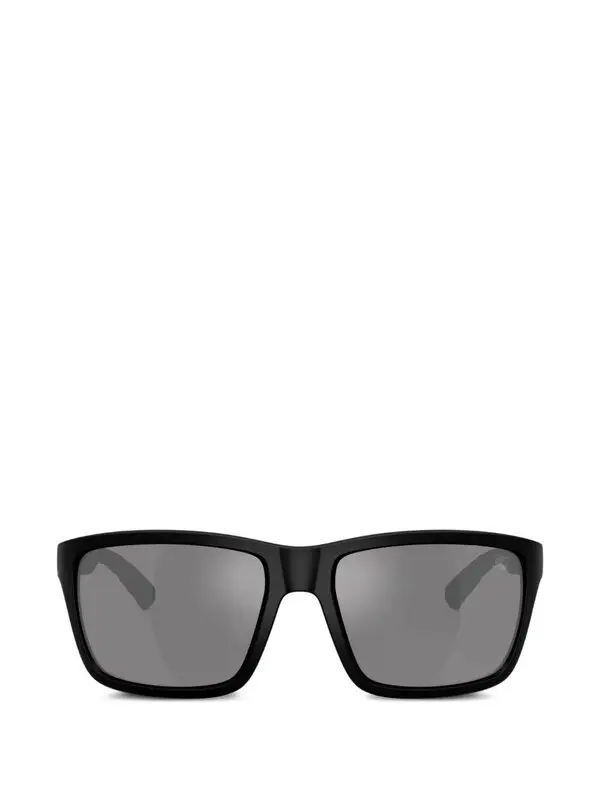 Burberry Rectangular Frame Sunglasses - Black