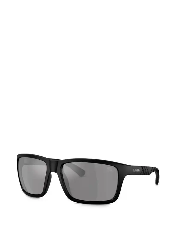Burberry Rectangular Frame Sunglasses - Black