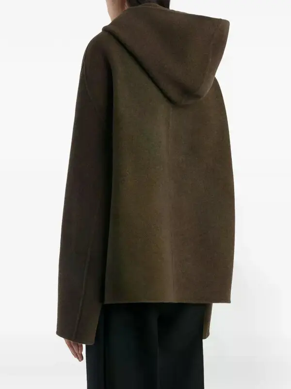 Khaite Hooded Wool Jacket
