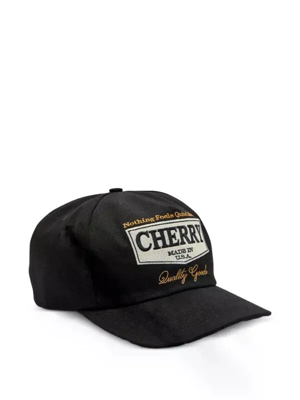 CHERRY LA Logo-patch Baseball Cap - Black