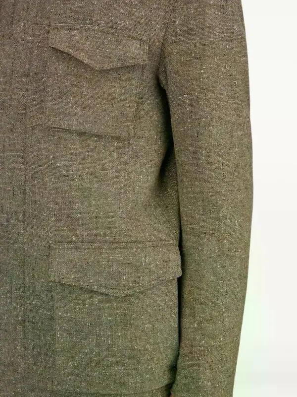 Herno Virgin Wool Long Sleeve Jacket