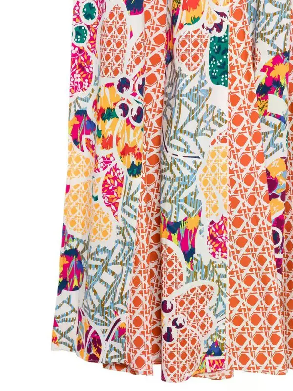 Diane Von Furstenberg Belted Floral-print Maxi Dress - White