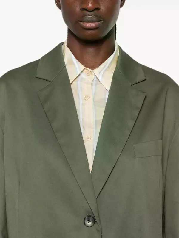 VICOLO Single-breasted Notched-lapel Blazer