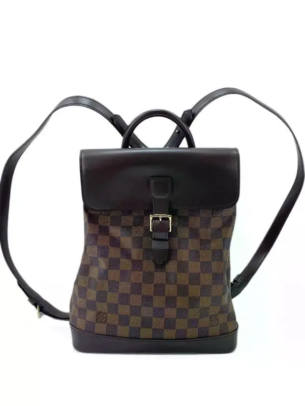 LOUIS VUITTON 2002 Soho Damier Ebene Backpack