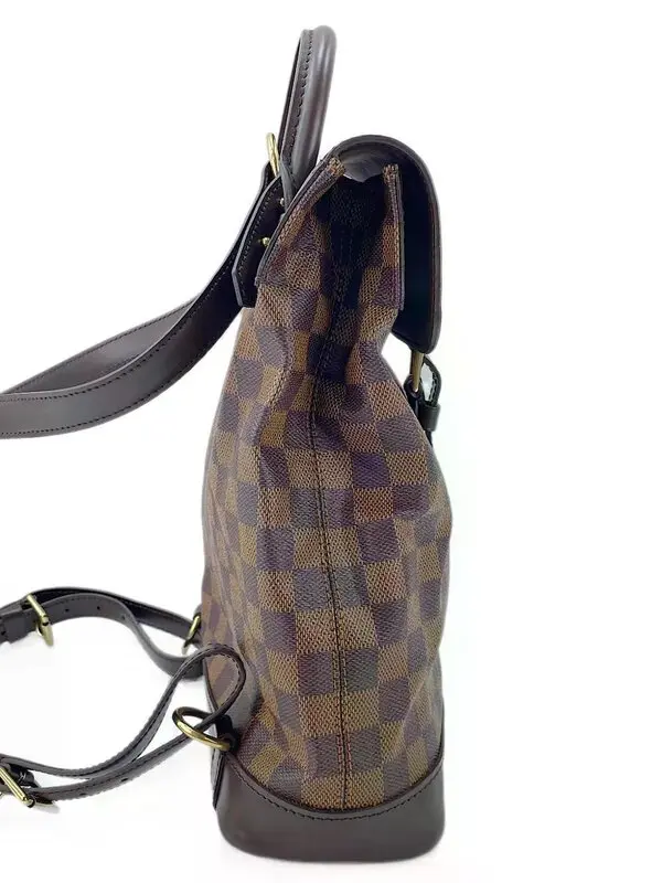 LOUIS VUITTON 2002 Soho Damier Ebene Backpack