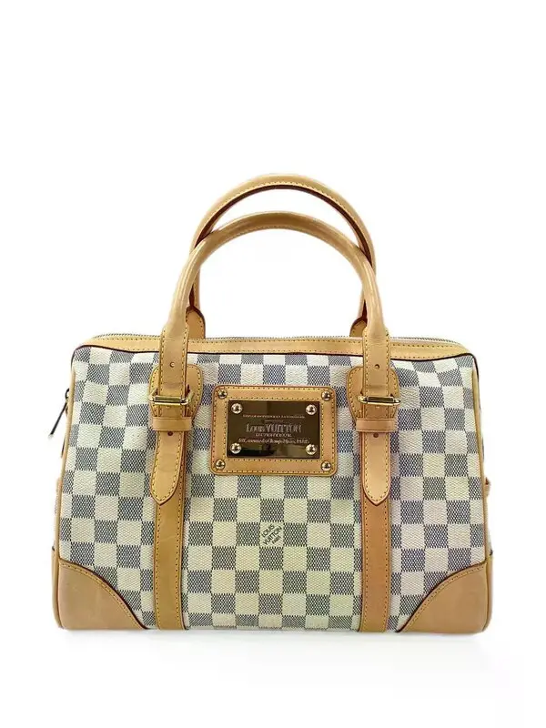 LOUIS VUITTON Damier Azur Berkeley Handbag