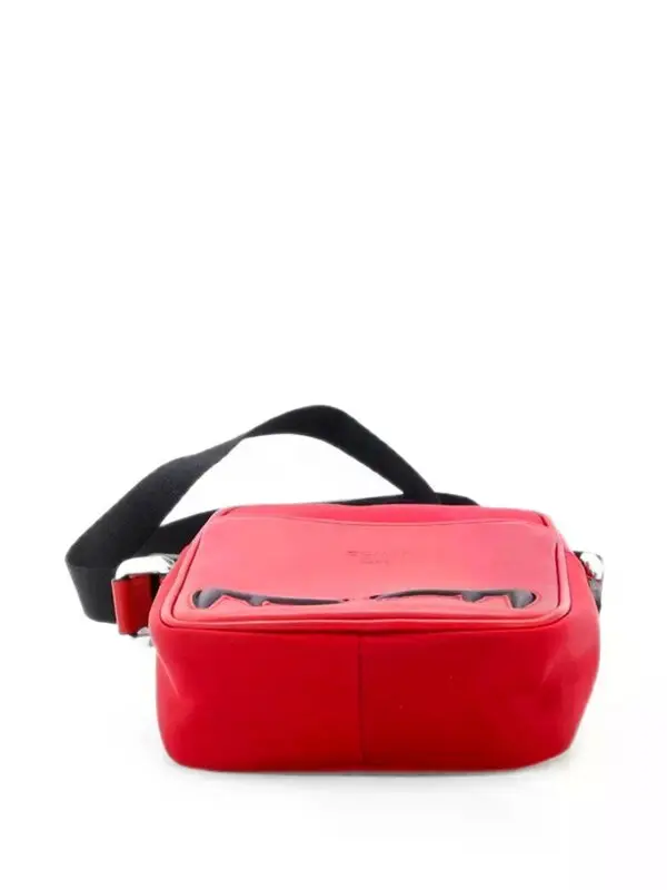 Fendi Monster Eye Camera Bag Nylon And Leather Crossbody