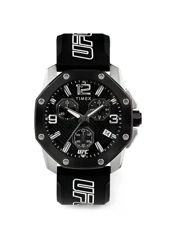 TIMEX Ufc Icon Chronograph 45mm Watch