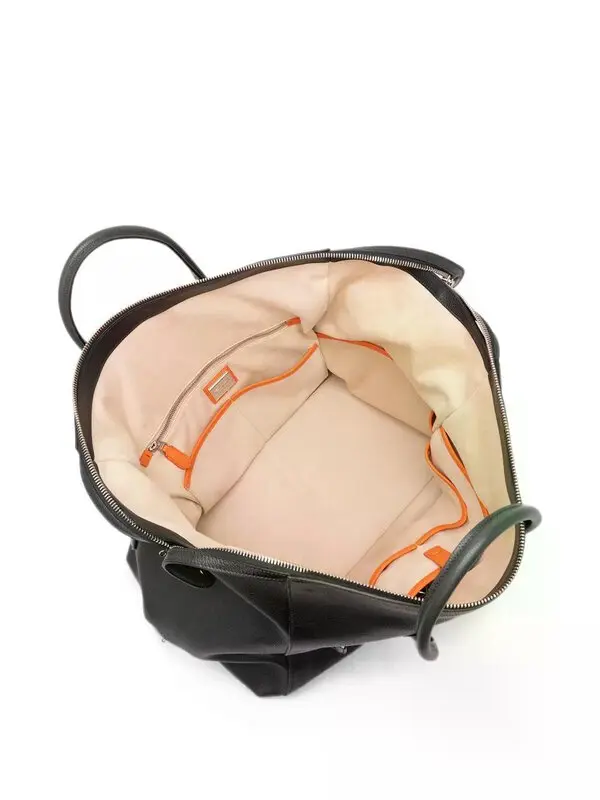 Santoni Grained Leather Holdall