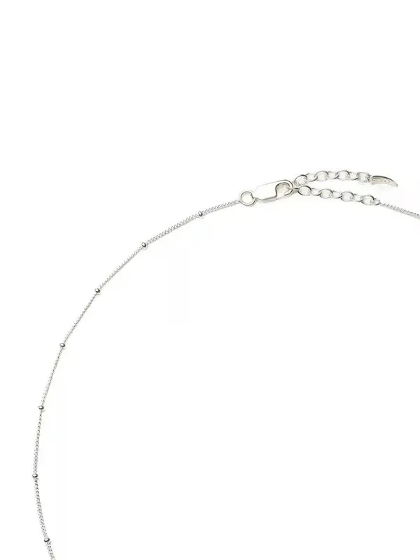MISSOMA Baya Pearl-embellished Bead-chain Necklace - Silver