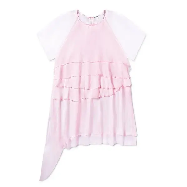 ESCALE Blush Whisper Tiered Dress