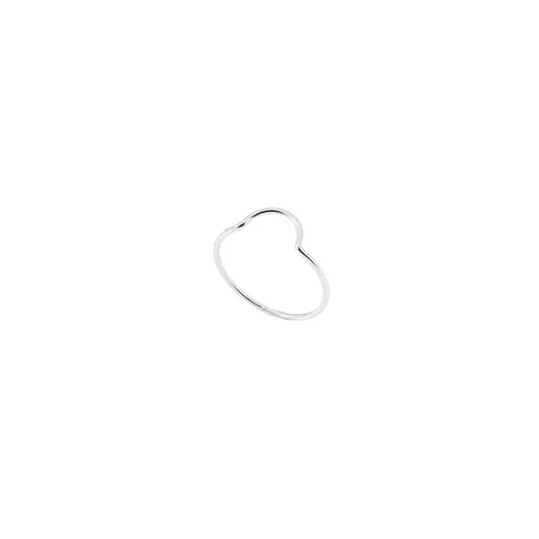 INARI JEWELLERY Over The Bump Sterling Stacking Ring - Silver