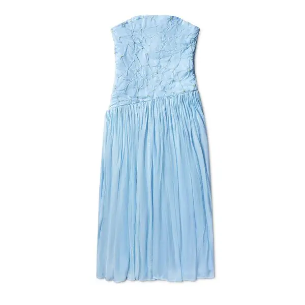 ESCALE Starlight Strapless Maxi Dress – Pastel