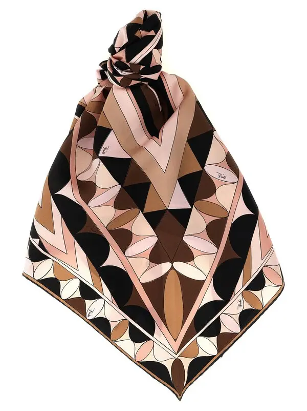 Emilio Pucci Triangle Scarf - Pink