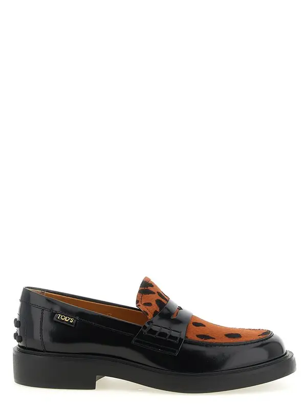 TOD'S Pony Hair Loafers