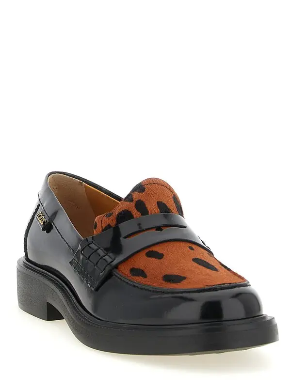 TOD'S Pony Hair Loafers