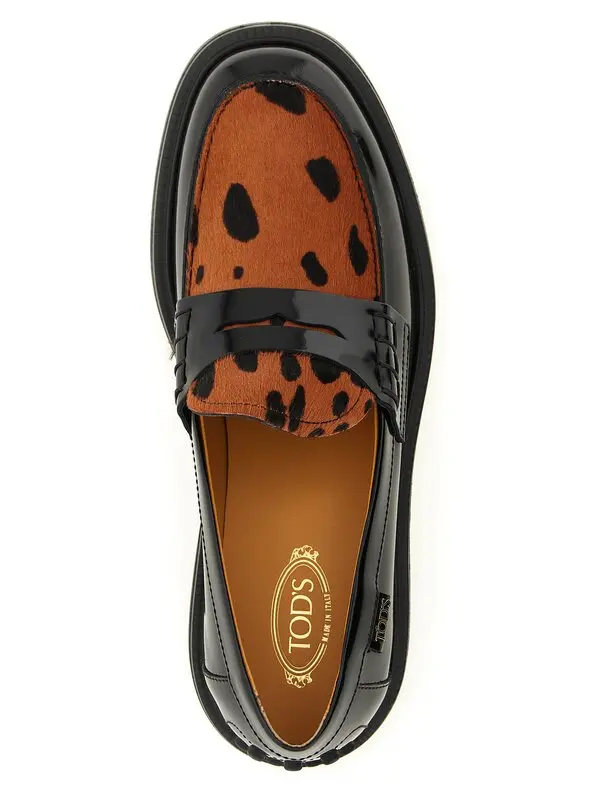 TOD'S Pony Hair Loafers