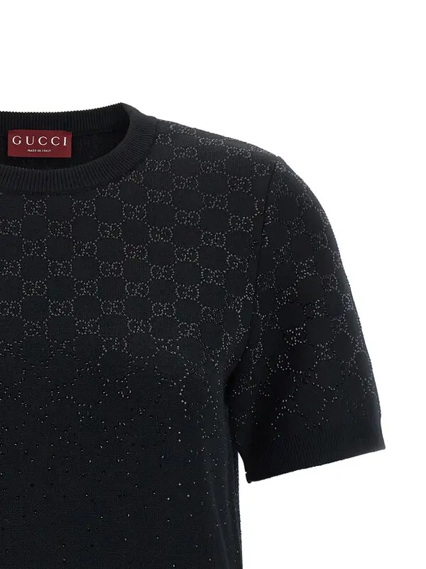 Gucci Gg' Crystal Dress