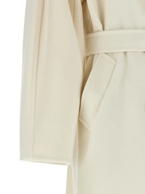 Max Mara Madame 101801 Icon Coat - White