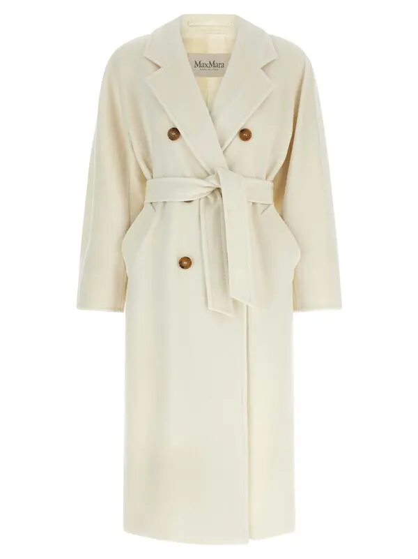 Max Mara Madame 101801 Icon Coat - White