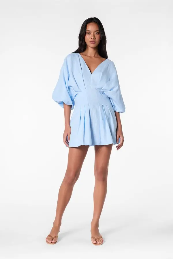 NICHOLAS Nicoline Dress - Sky