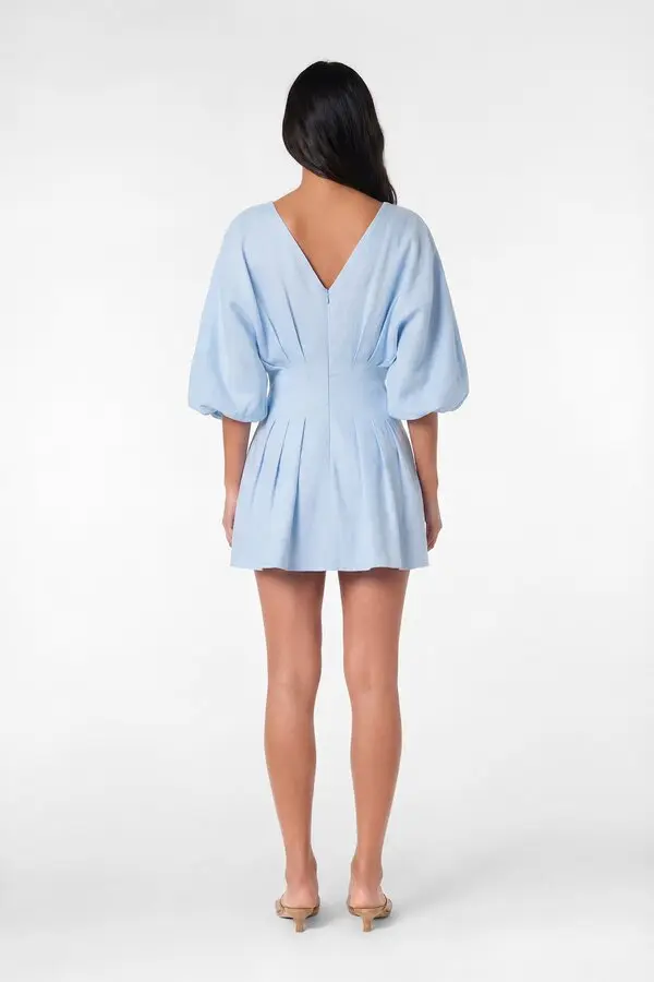 NICHOLAS Nicoline Dress - Sky