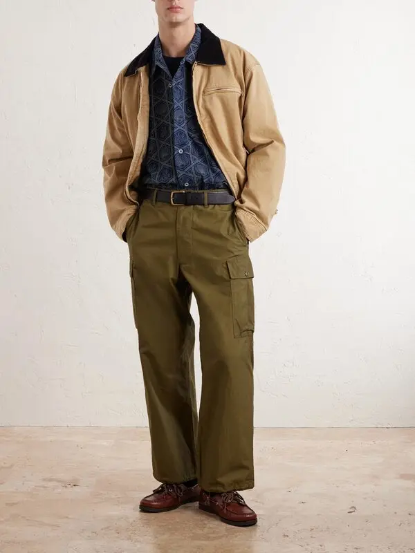 Ralph Lauren Printed Linen And Cotton-blend Shirt