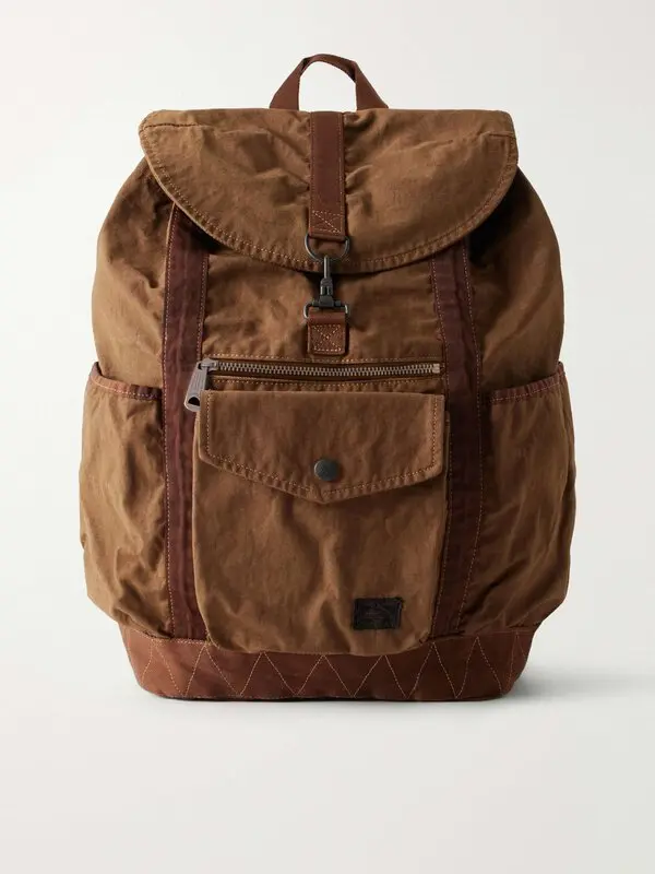 PORTER-YOSHIDA & CO Crag Canvas Backpack