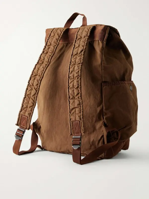 PORTER-YOSHIDA & CO Crag Canvas Backpack