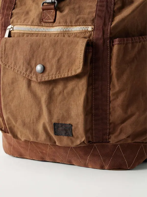 PORTER-YOSHIDA & CO Crag Canvas Backpack