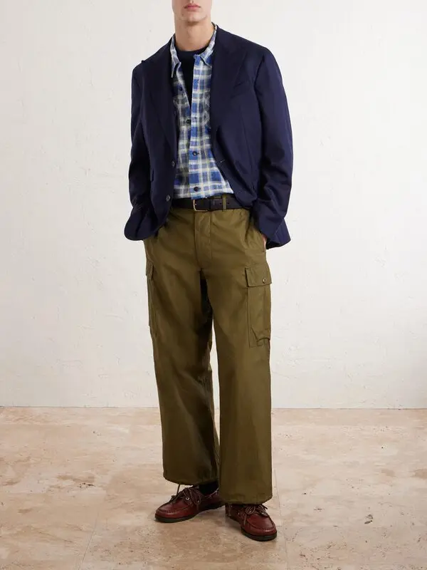 Ralph Lauren Checked Brushed Cotton Shirt