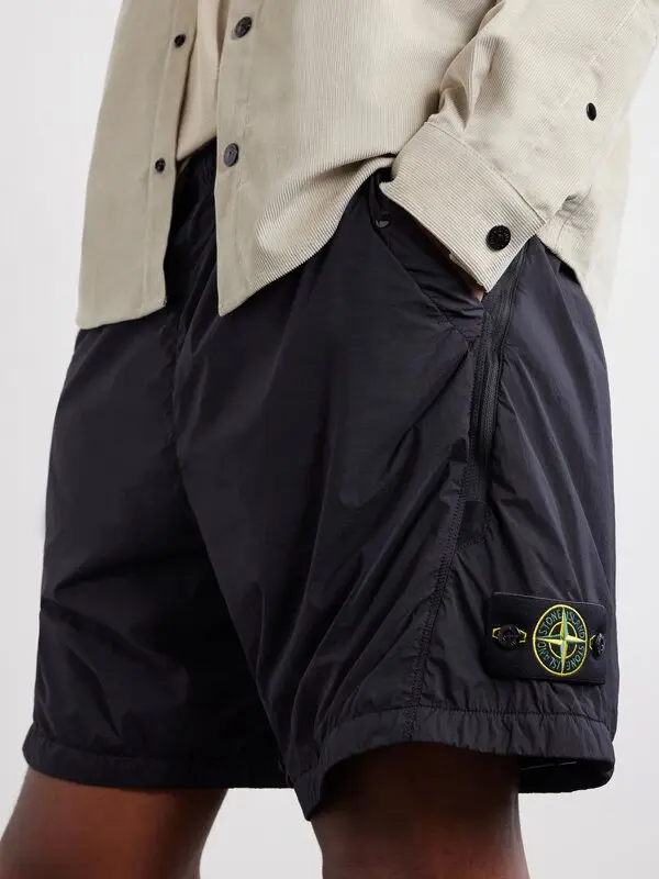 Stone Island Garment-dyed Shell Shorts