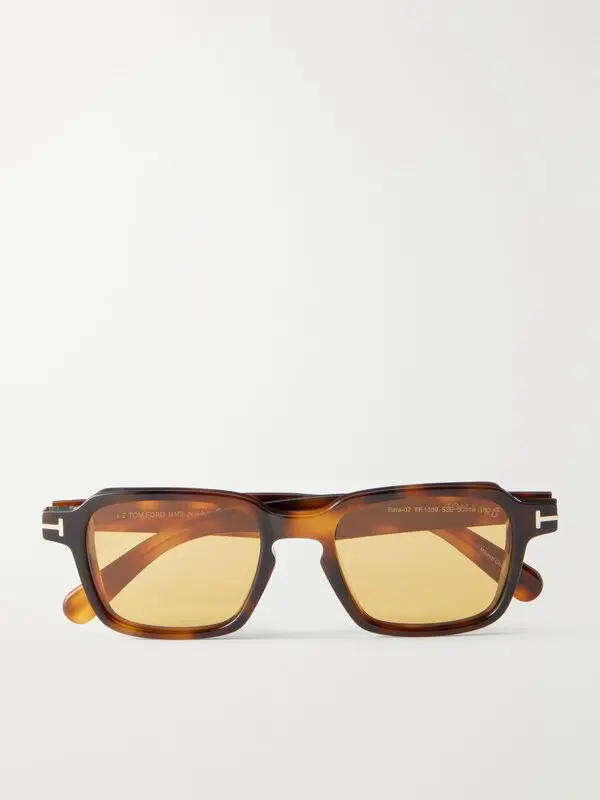 TOM FORD Ezra-02 Square-frame Acetate Sunglasses