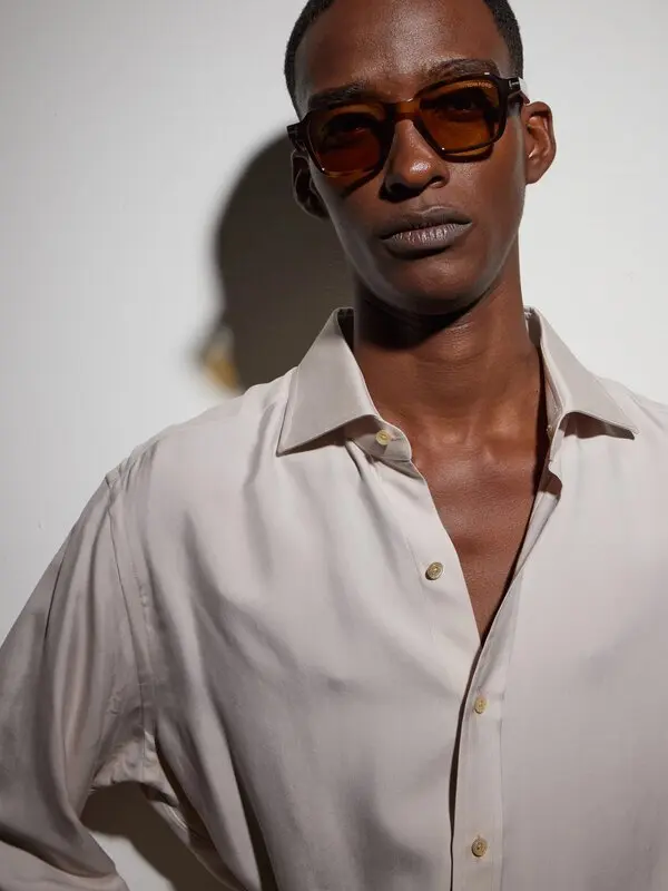 TOM FORD Ezra-02 Square-frame Acetate Sunglasses