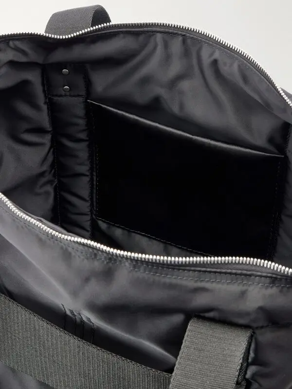Rick Owens Trolley Canvas-trimmed Shell Tote