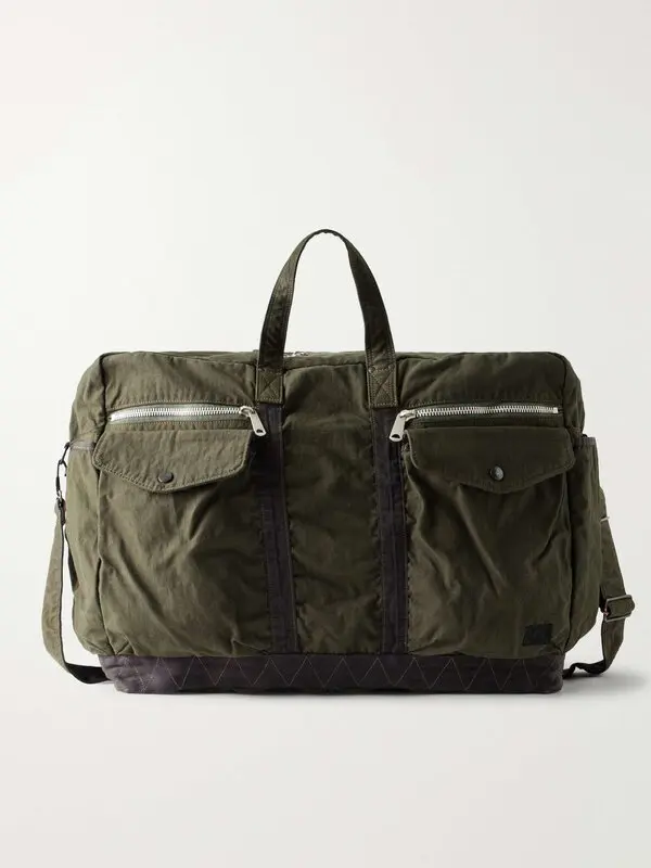 PORTER-YOSHIDA & CO Two-way Large Duffle Bag - Forest Green