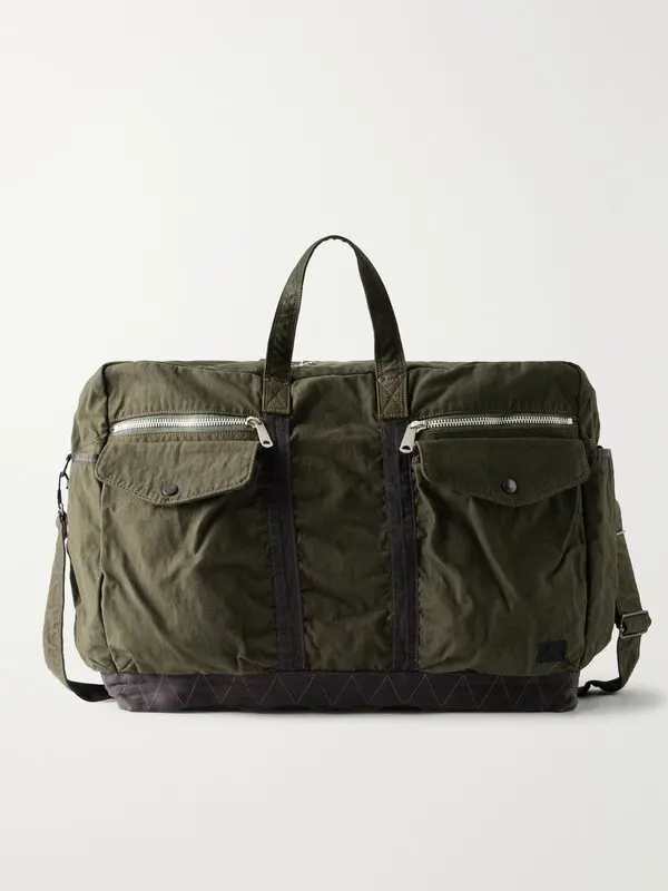 PORTER-YOSHIDA & CO Two-way Large Duffle Bag - Green