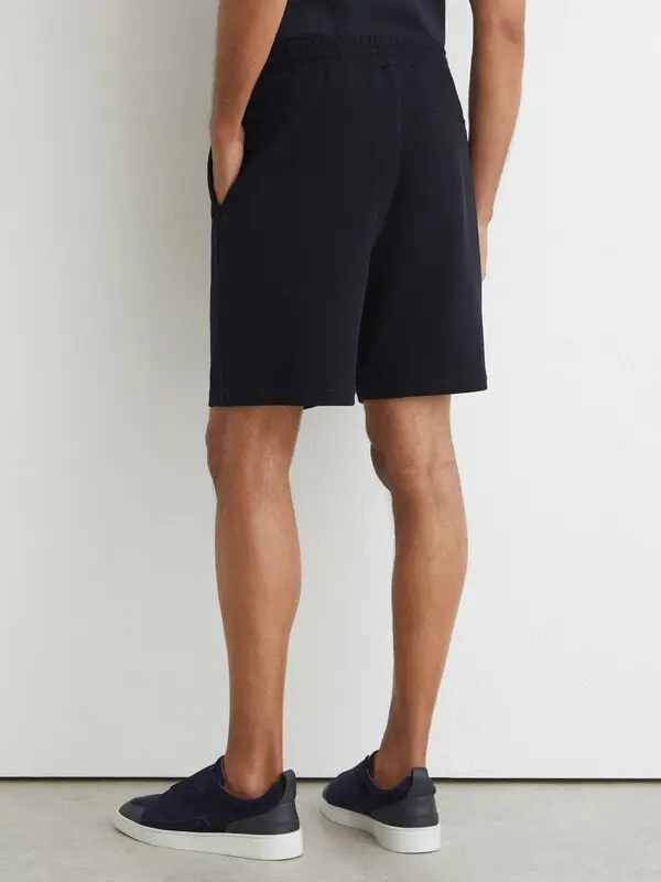 REISS Renly Textured Drawstring Shorts