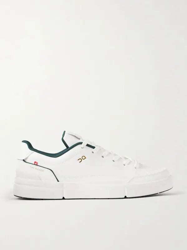 On The Roger" Leather Sneakers