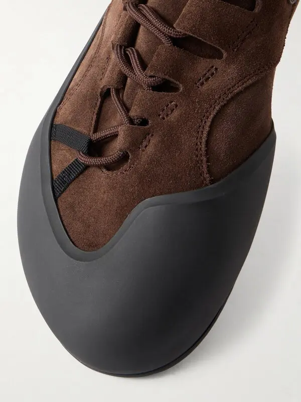 Loewe Grip Suede And Tpu Sneakers