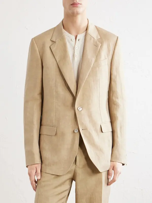 Dolce & Gabbana Maiolica Linen Blazer